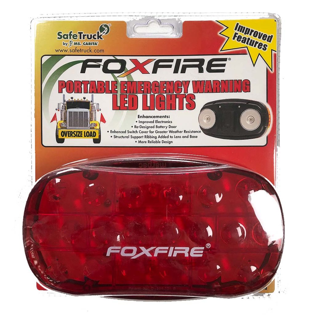 Foxfire LED Red Safety Lights Portable Emergency Warn Light