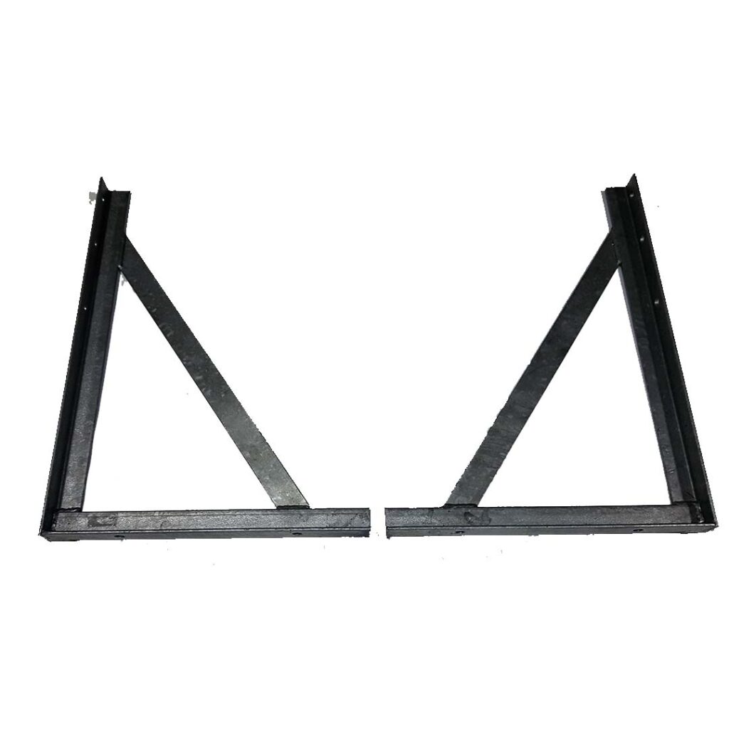 T-LOCK Aluminum Trailer Box 18 x 18 x 24 Diamond Smooth Door