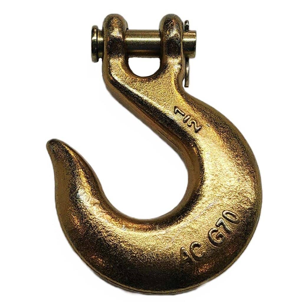 Slip Hooks No Latch 1/2" Grade 70, attach to any 1/2" chain