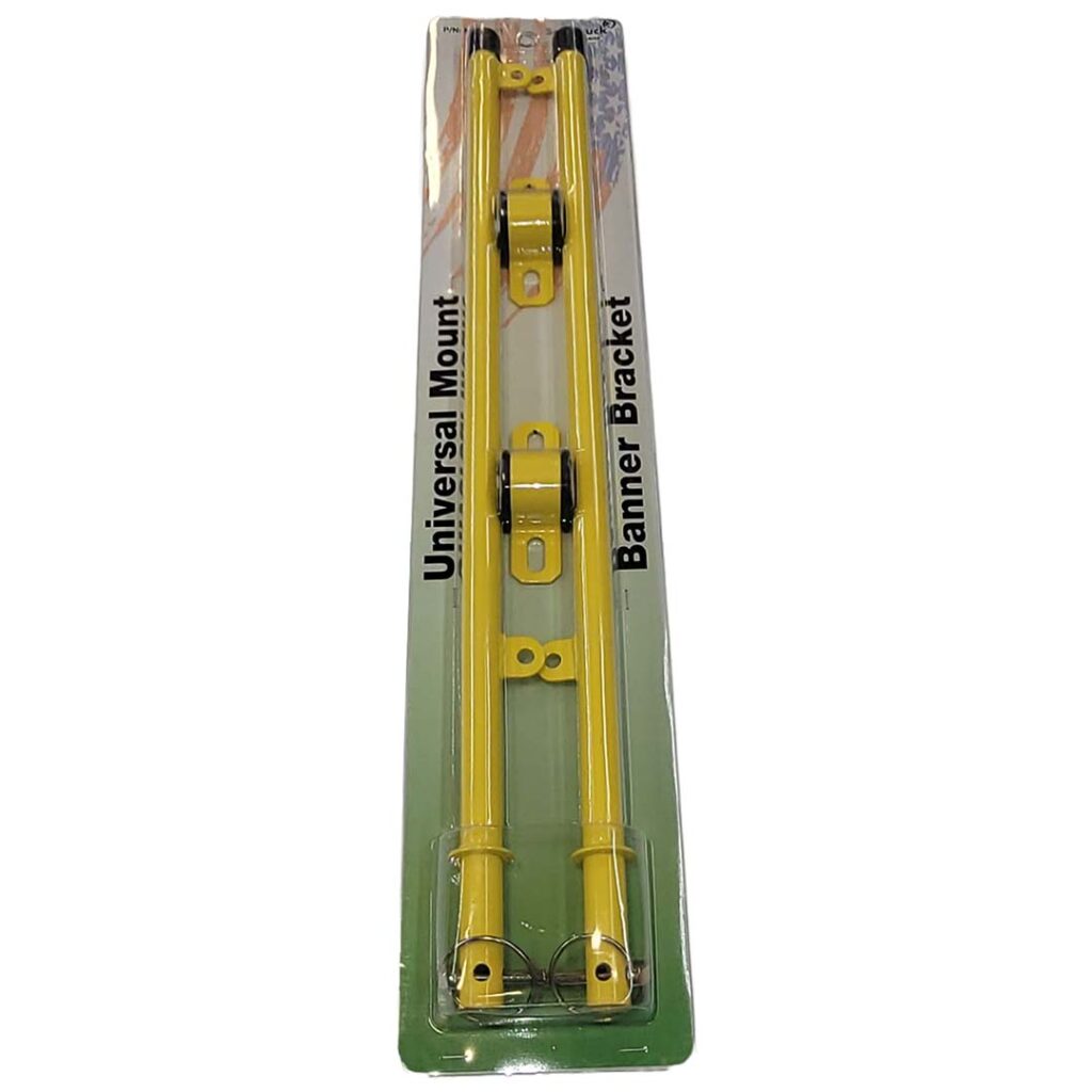 UNIVERSAL OVERSIZE LOAD MOUNTING BRACKET Yellow powder coat UNIVERSAL OVERSIZE LOAD MOUNTING BRACKET Yellow powder coat