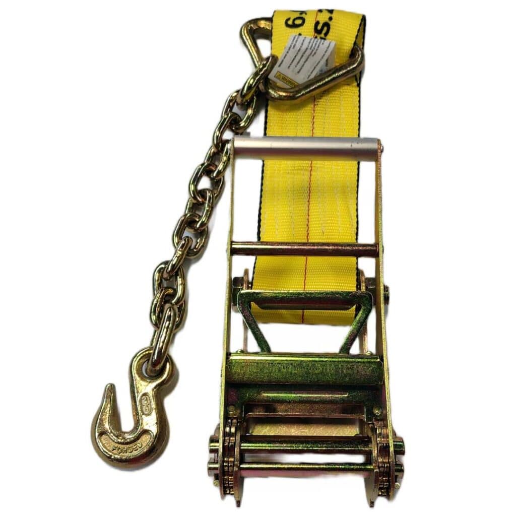 Hand Ratchet with Chain Anchor 4", Chain Anchor Hand Ratchet